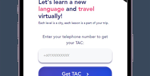 Enter your phone number and verify your phone number