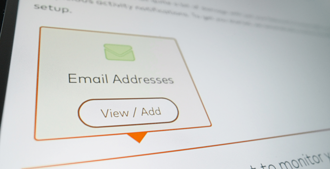 Set up the accounts you want to protect